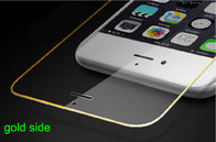 Mobile phone tempered glass screen protective film for Iphone 6 with gold side full cover
