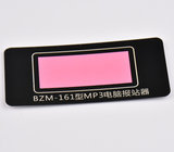 Good quality acrylic pc screen front panel for MP3 display lens